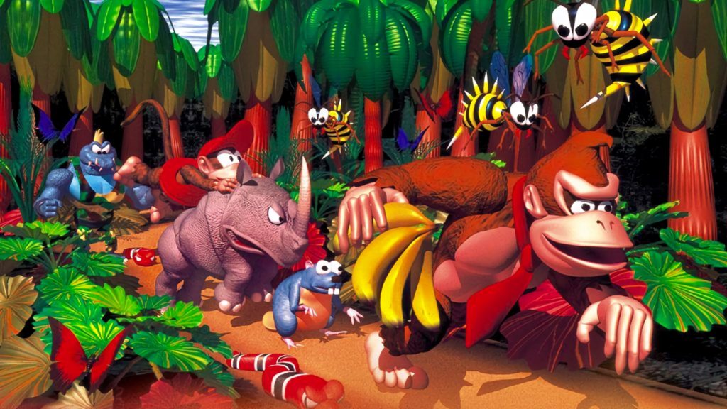 Donkey Kong Country enemies, from Army to Zinger