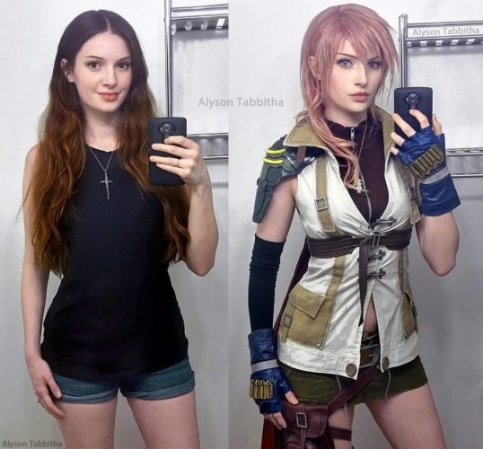 Amazing video game cosplay by Alyson Tabbitha