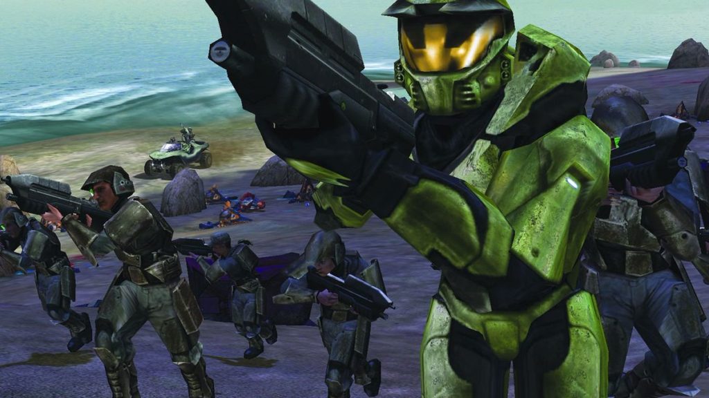 Halo prototype game had retractable sword and microwave gun