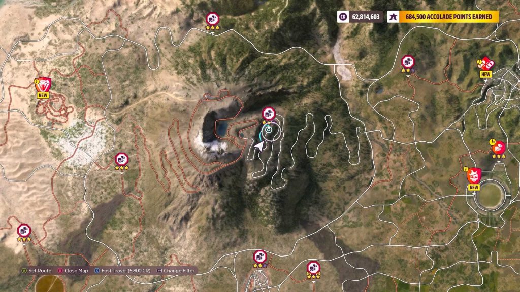 How to find the Switchbacks Speed Zone in FH5