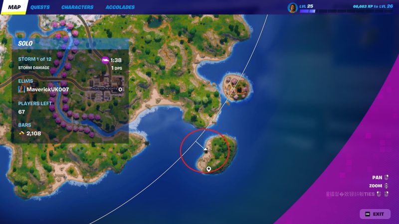6 of the best fishing locations on the Fortnite Chapter 6, Season 1 map