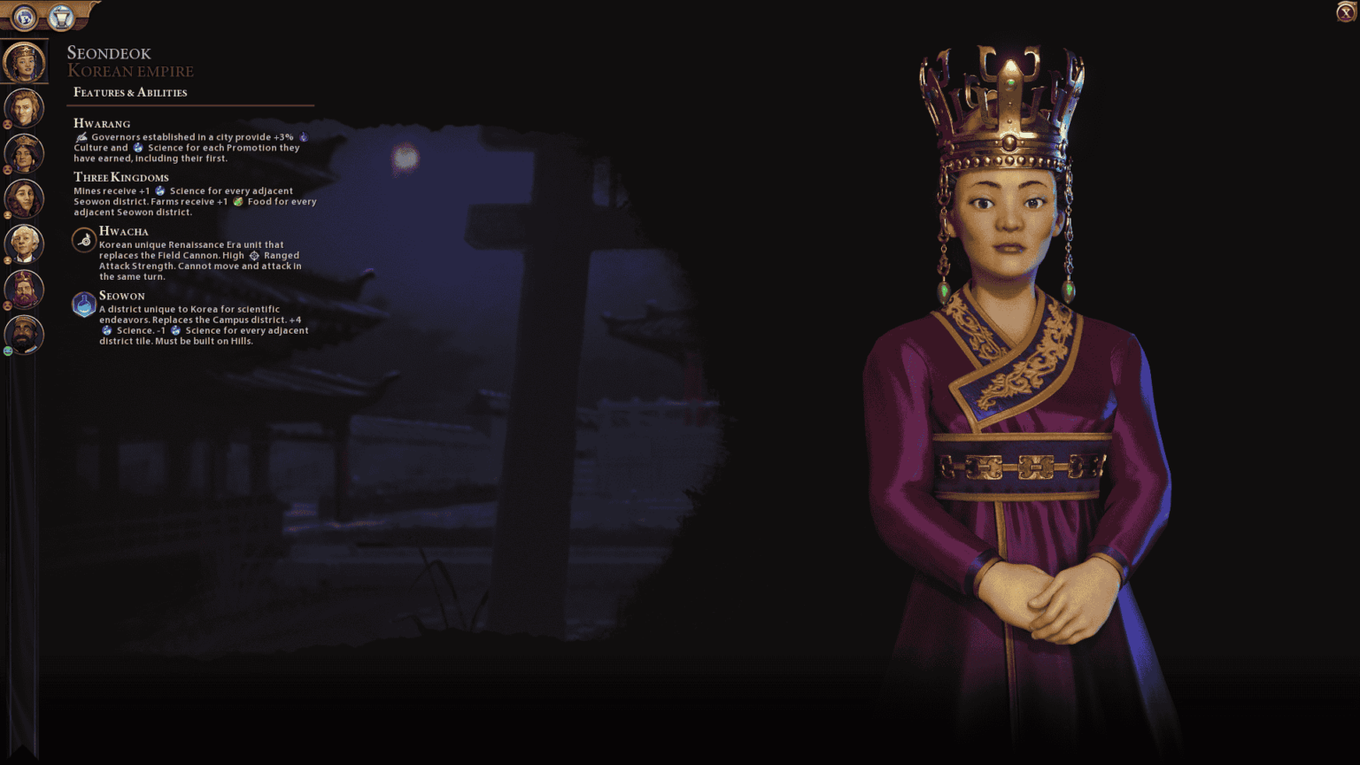 A Guide to Playing as the Korean Seondeok Civ 6 Leader in Civilization 6 | Retbit