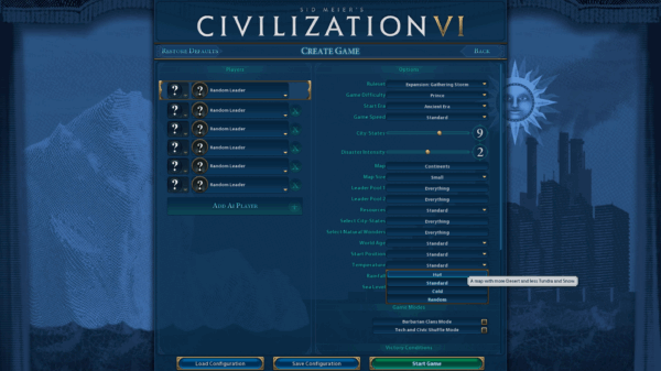 A Guide to Setting Up Civilization 6 Maps for New Games | Retbit