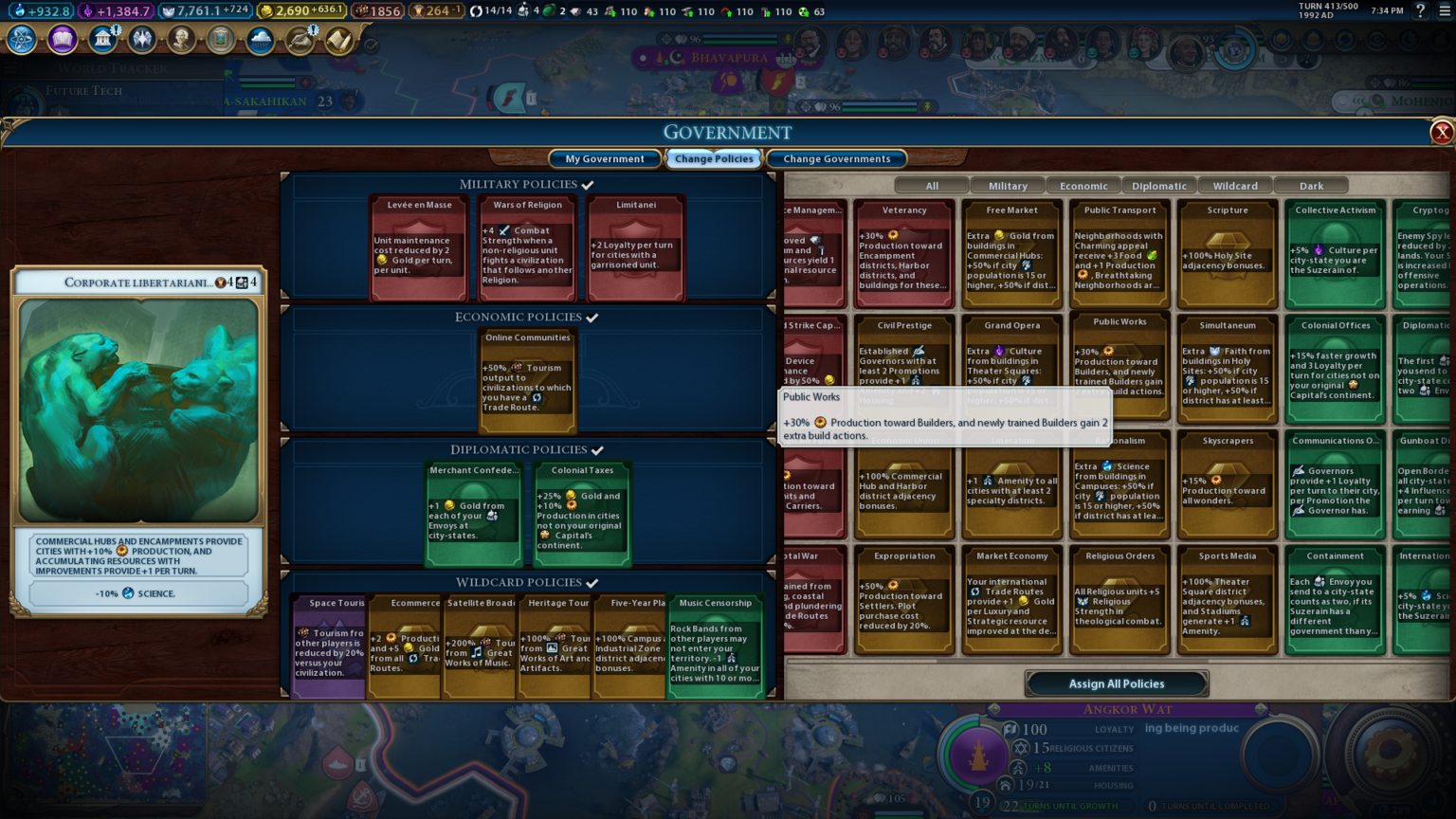 The Best Economic Civ 6 Policy Cards in Civilization 6 | Retbit